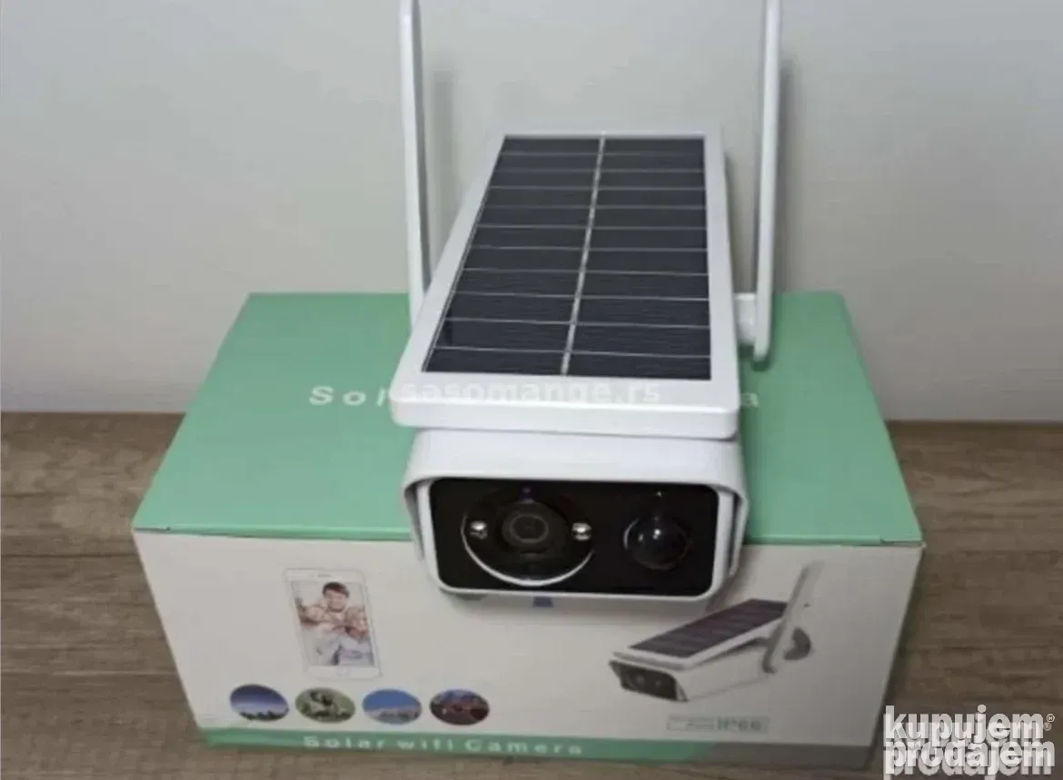 NOVO! Solarna wifi kamera, spoljna solarna kamera
