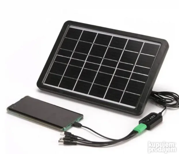 NOVO! Solarni panel punjac za telefone i druge uredjaje 10W /5V