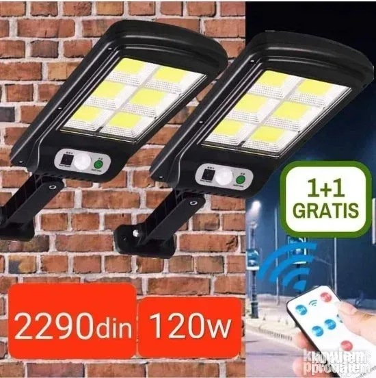 NOVO! Solarni reflektori 120w Solarni led reflektor 120W