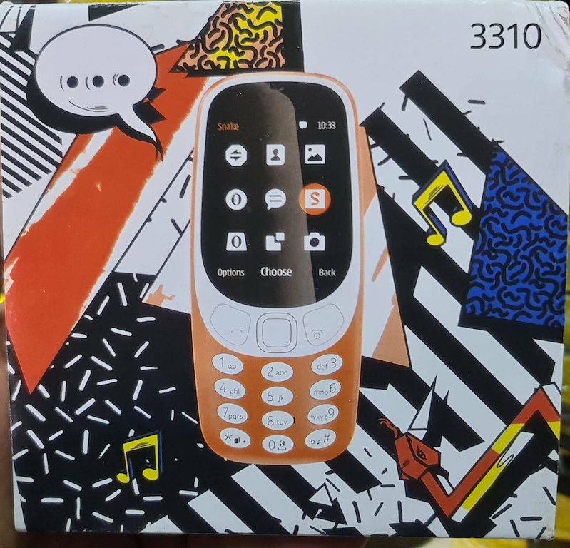 NOVO! Telefon 3310 tamno sivi