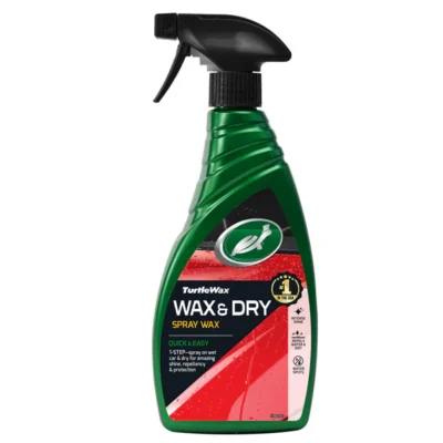 TURTLE WAX WAX AND DRY – sprej vosak – 500ml