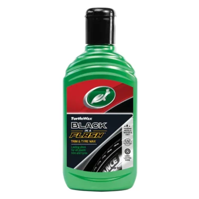 TURTLE WAX BLACK IN A FLASH – crni gel za obnovu plastike – 300ml