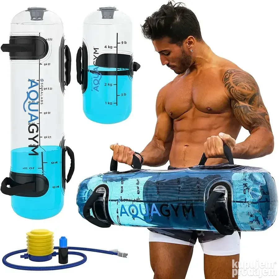 NOVO! Torba za trening, fitnes Aqua Bag 5-20kg
