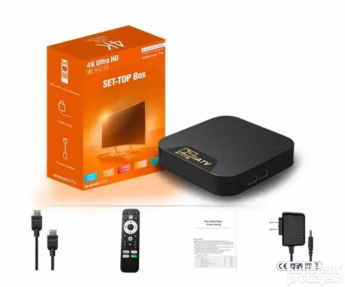 NOVO! TV Box TV Box Android 9.0 D9S
