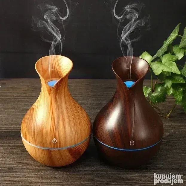 NOVO! Ultrazvučni drveni aroma difuzer – za mirisan dom