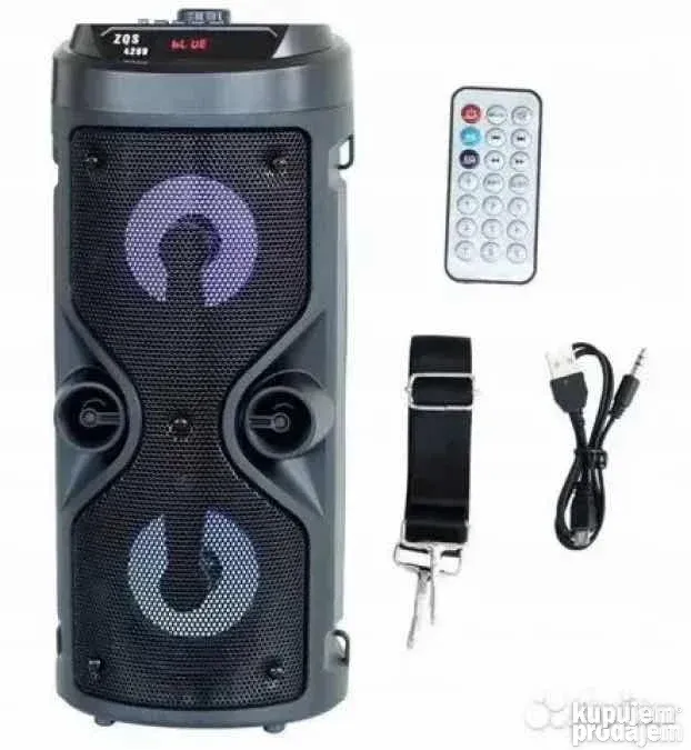 NOVO! Zvučnik bluetooth karaoke ZQS4209 + mikrofon