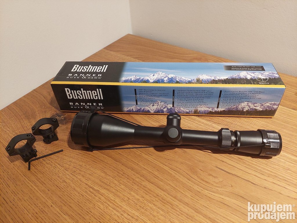 Optika Bushnell 3.5-10×50 nosaci 11mm Nisan