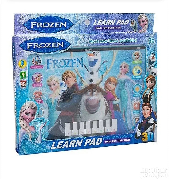 Pametni Frozen tablet za učenje i zabavu mališana