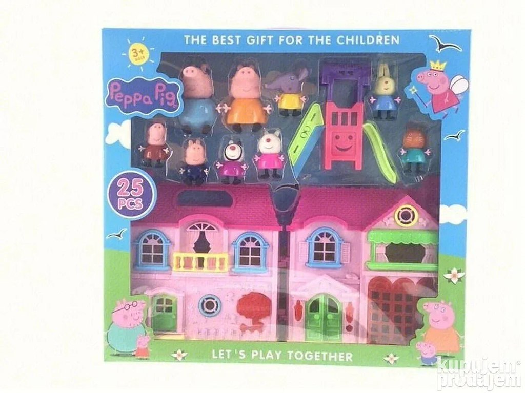 Peppa kucica set 9 igrackica