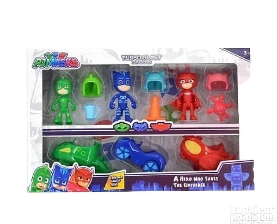 Pj masks 3u1 Turbo racing set