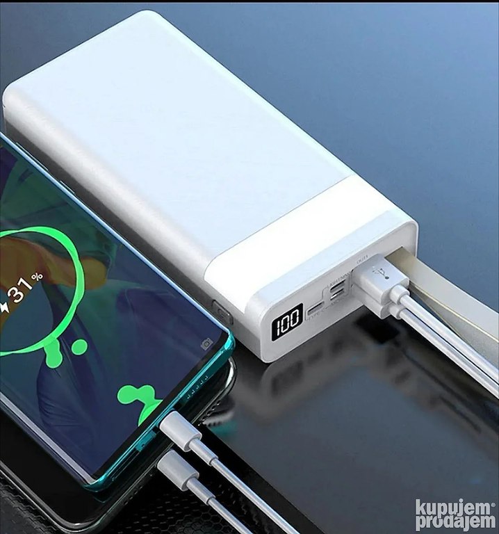 Power bank 40000mAh eksterna baterija
