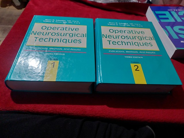 Operative Neurosurgical Tehniques 1-2 Henry Schmidek RR