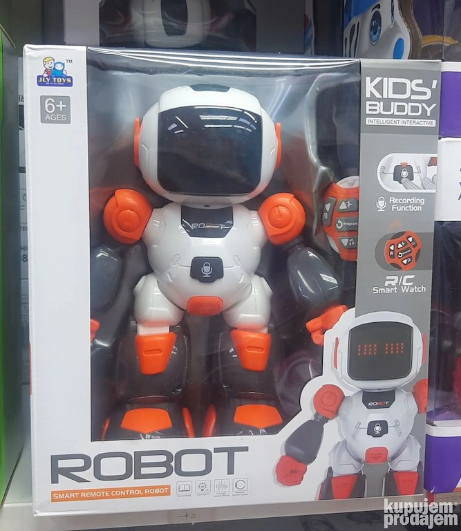 Robot sa djinskim u obliku sata