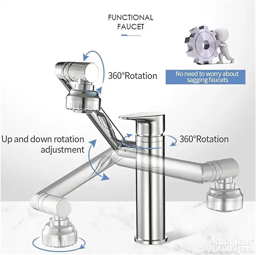 Rotirajuci nastavak za cesmu 360 stepeni univerzalno