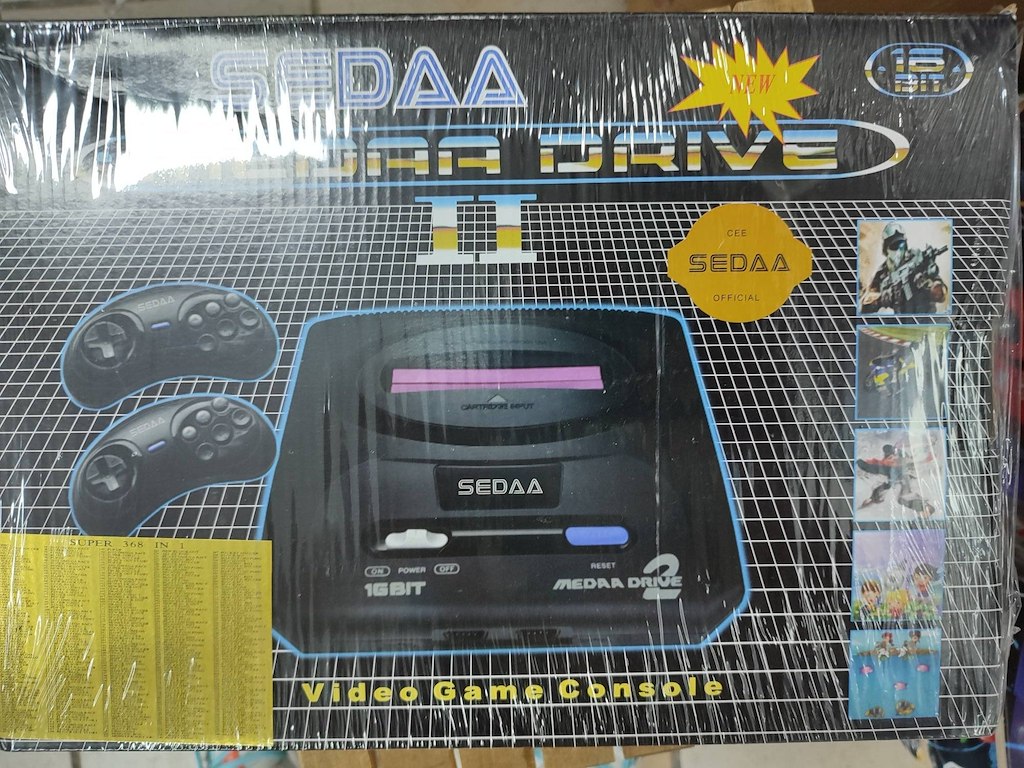 SEGA mega drive 2/16 BIT