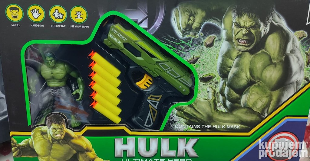 Set za pucanje Hulk