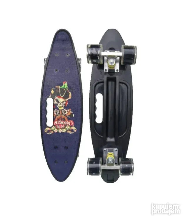 Skateboard Gusarska zastava Penny board