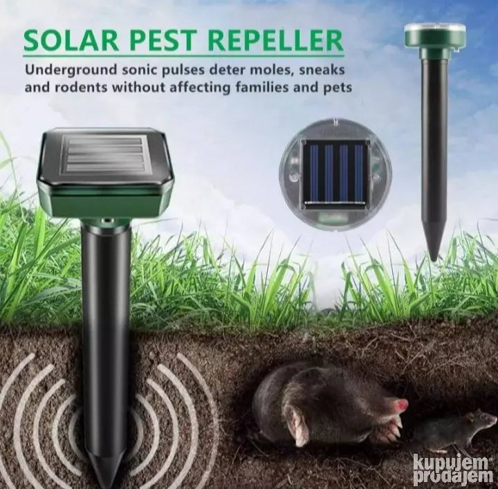 Solarni rasterivac krtica/stetocina