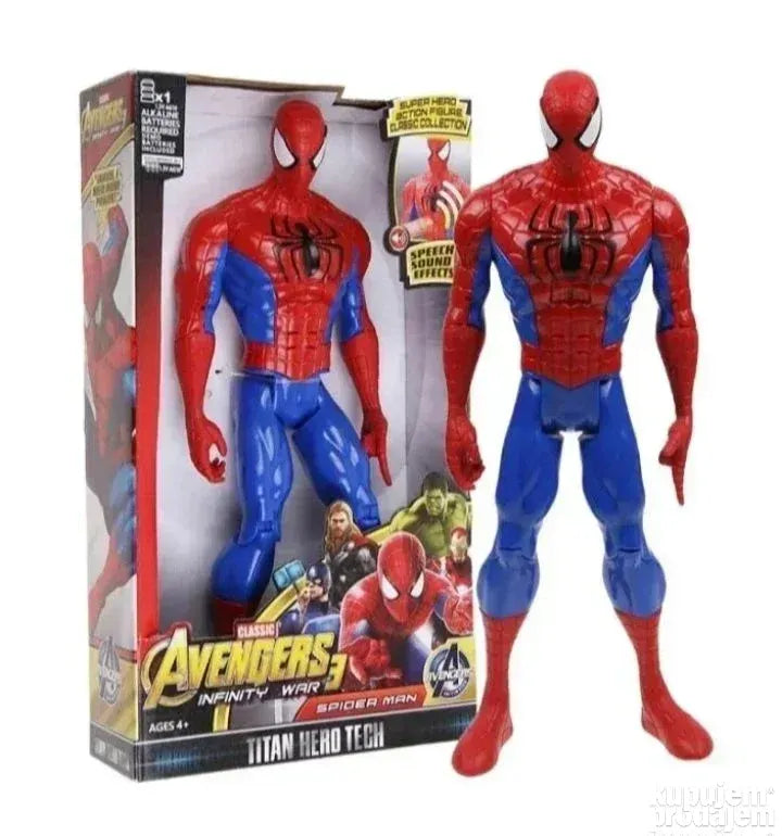 Spiderman 30cm pokretna muzička igračka Union legend