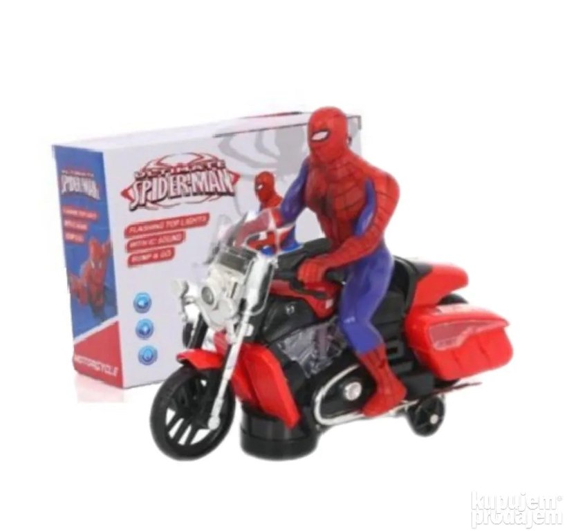 Spiderman na motoru muzička igračka