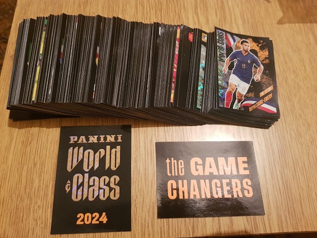 Set slicica World Class The Game Changers 2024 (Panini)