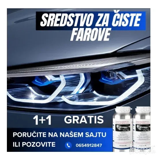 Sredstvo za poliranje farova – 400ML