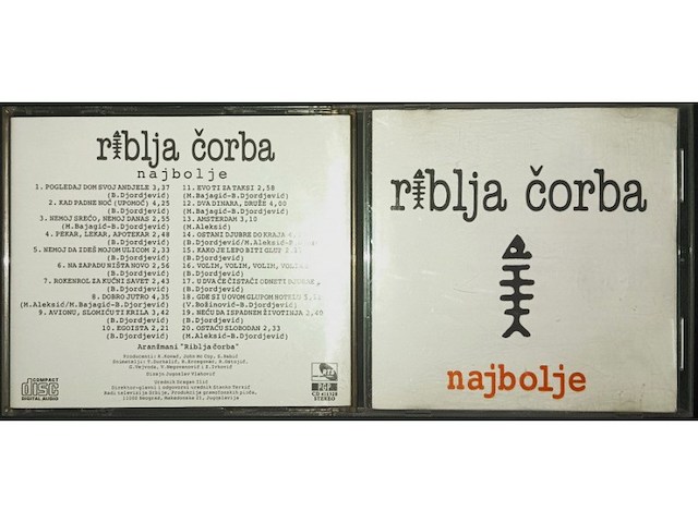 Riblja Corba-Najbolje CD (1996)