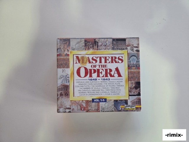 Masters of opera 1642-1843