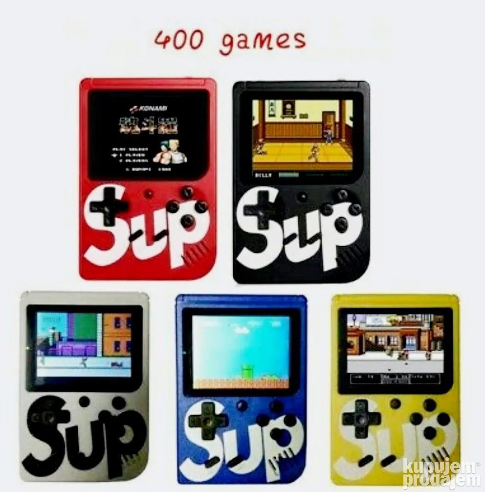 SUP game BOX rucna konzola 400 in 1