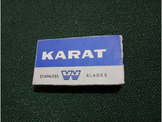 Karat wizamet stainless blades