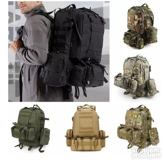 Takticki Army Ranac 50L Vise boja