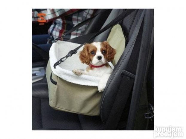 Torba za pse Pet Booster Seat – Sedište za pse u autu 2u1