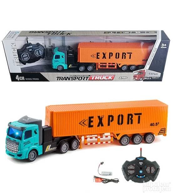 Transportni export kamion na daljinski