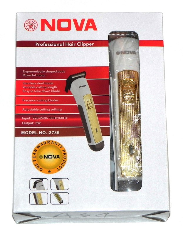 Trimer Nova 3786