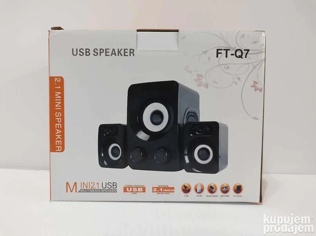 USB speaker – USB zvučnik – FT-Q7 – ZVUČNIK – Mini speaker