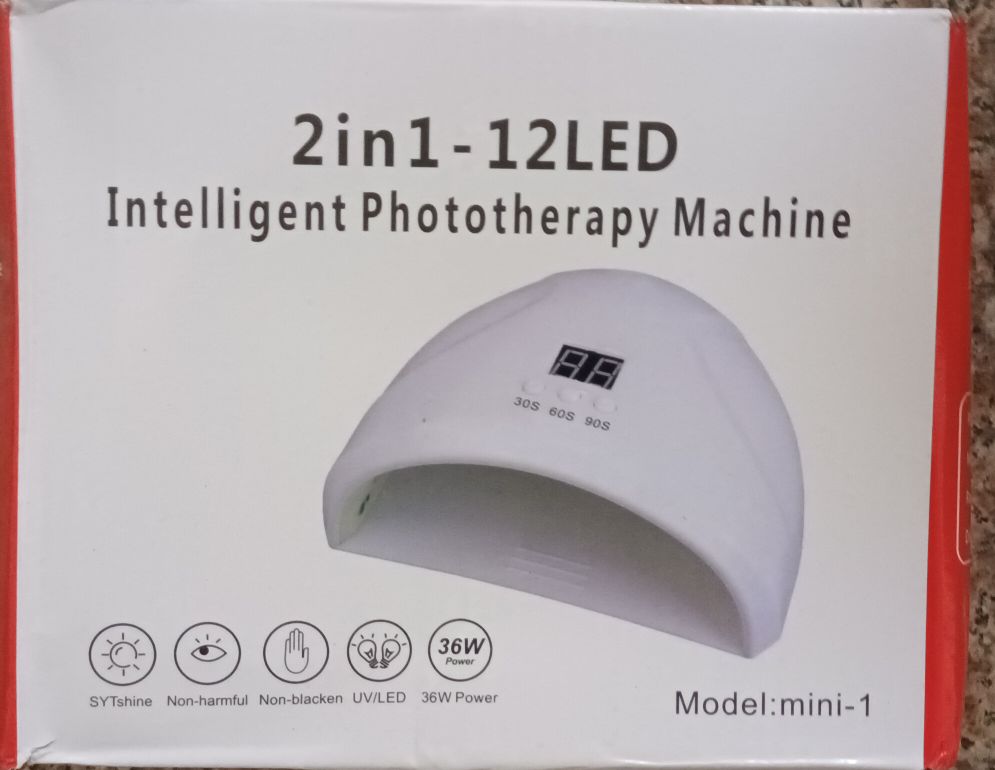 UV LED lampa za nokte mini 2u1 36w