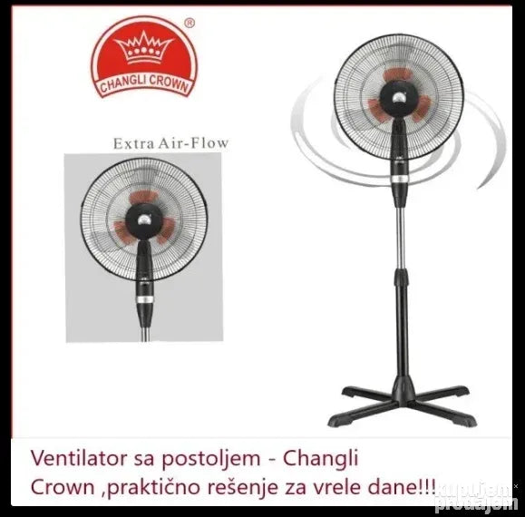 Ventilator sa postoljem – Changli Crown