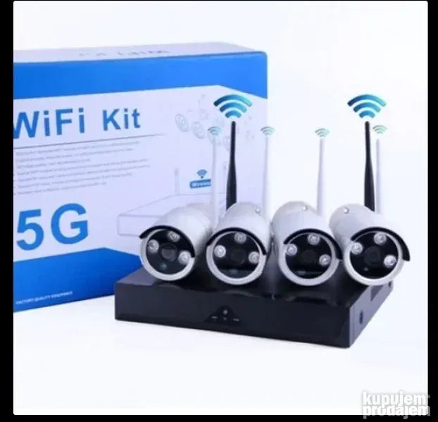 Video nadzor 5G WiFi – set 4 kamere