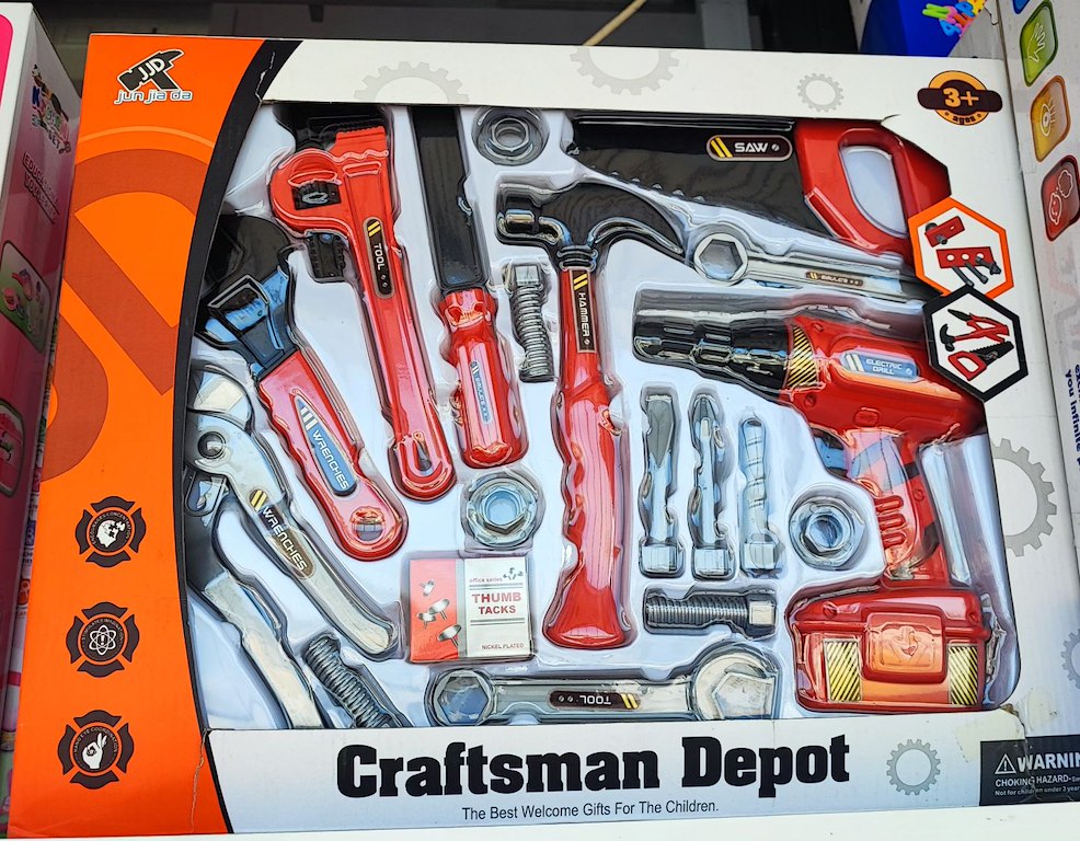 Za male majstore – set alata