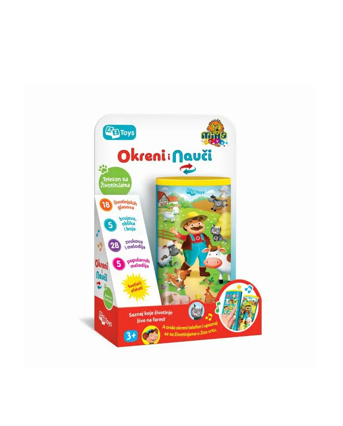 MILLA TOYS Bebi telefon "Okreni i nauči"
