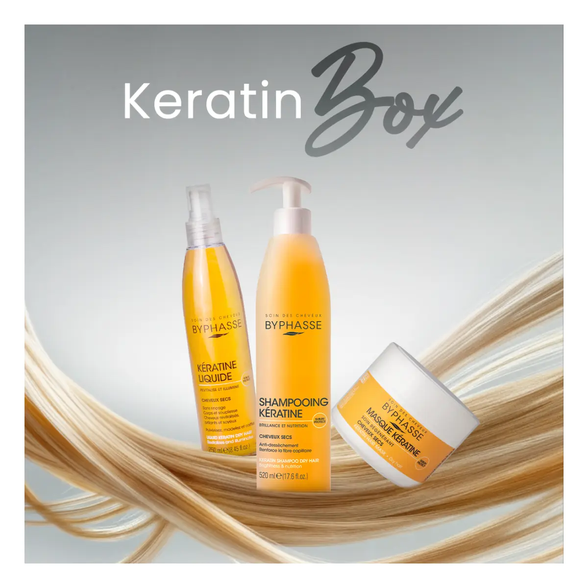 Keratin Box – tri koraka za potpunu regeneraciju i sjajniju, jaču kosu!
Šta dobijaš u Keratin Box-u:
Za koliko dugo traje Keratin Box?
Benefiti Keratin Box-a:
Kako se koristi:
Zašto izabrati ...
