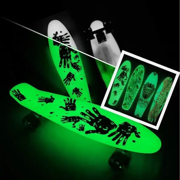 Dečiji skejtbord Glow in the dark