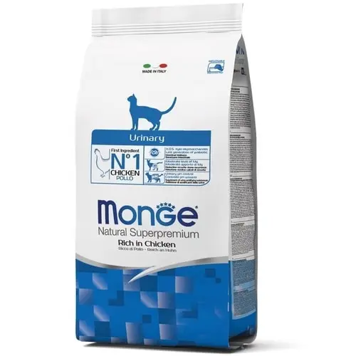 Monge Hrana za mačke Urinary, Piletina, 10kg