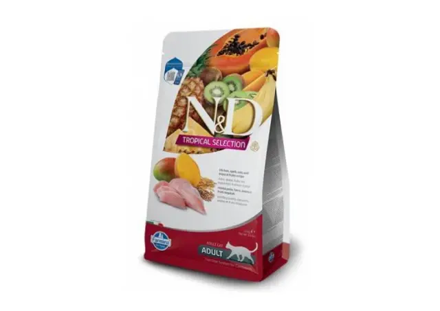 N&D Suva hrana za mačke Tropical Cat Chicken, 1.5kg