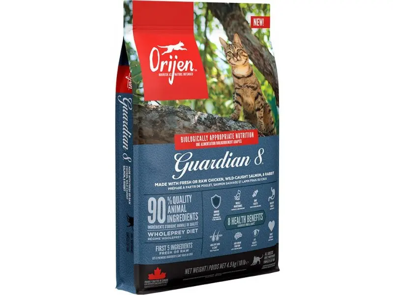 ORIJEN Suva hrana za mačke Cat Guardian 8, 4.5kg