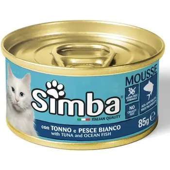 Simba Obrok za mačke, Tuna i bela riba, 85g