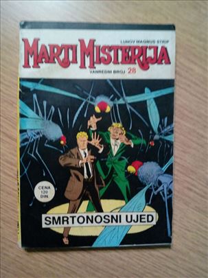 MARTI MISTERIJA broj 28 - Smrtonosni ujed (dnevnik