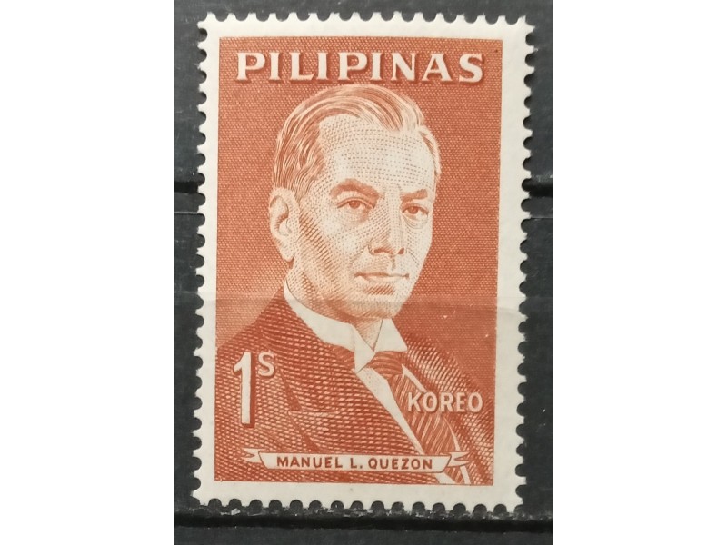 FILIPINI 1962 - MANUEL QUEZON **