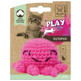M-Pets Igračka za mace Oktopus, Roze