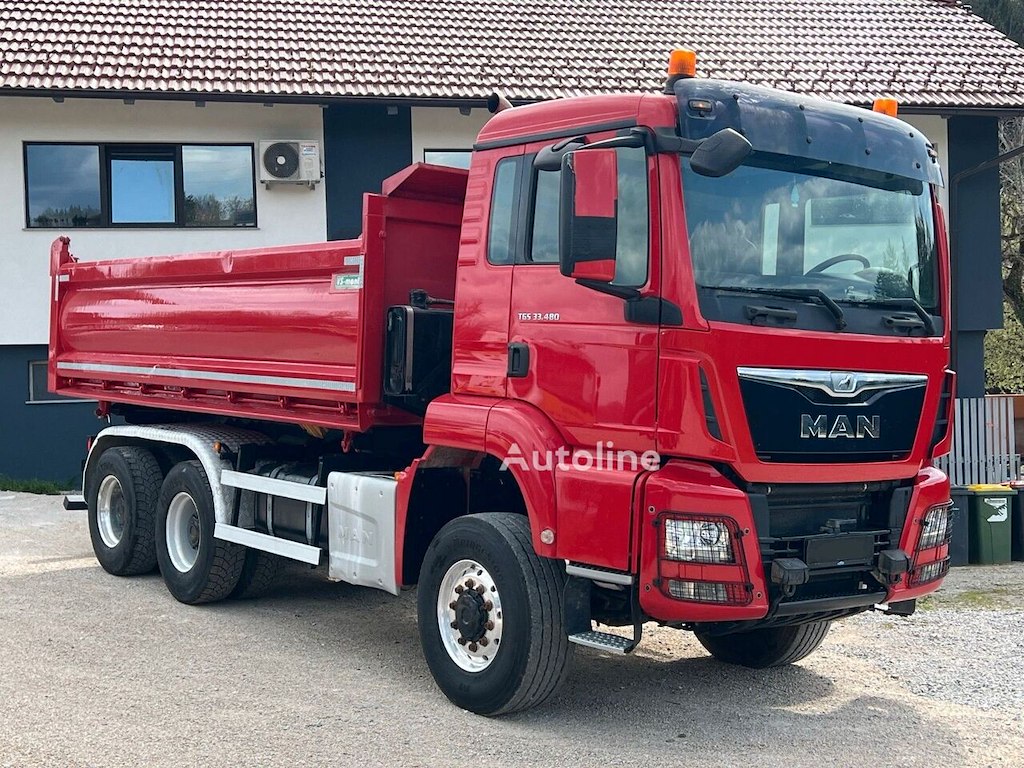 MAN TGS 33.480 6x6 B Tipper kiper